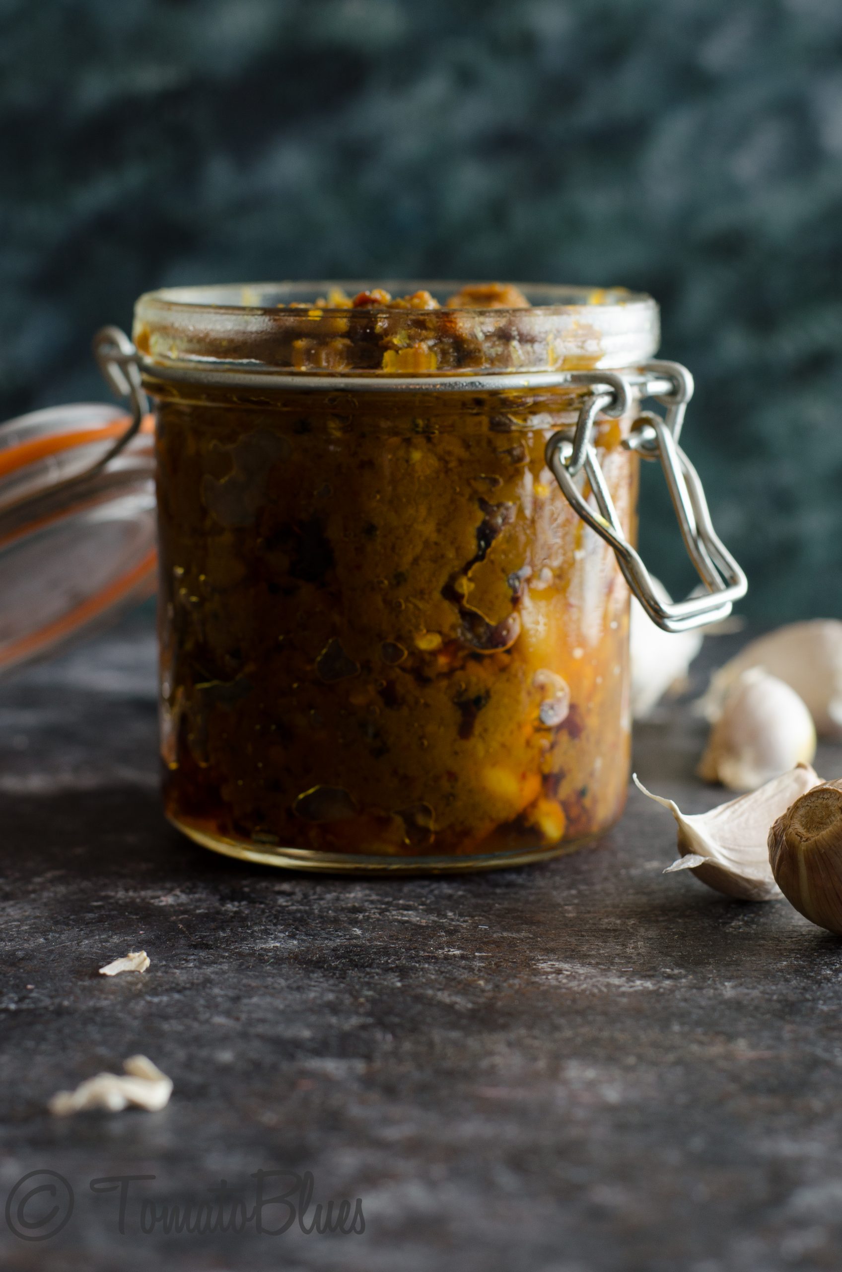 Poondu Thokku Recipe| Garlic Thokku Recipe - Tomato Blues