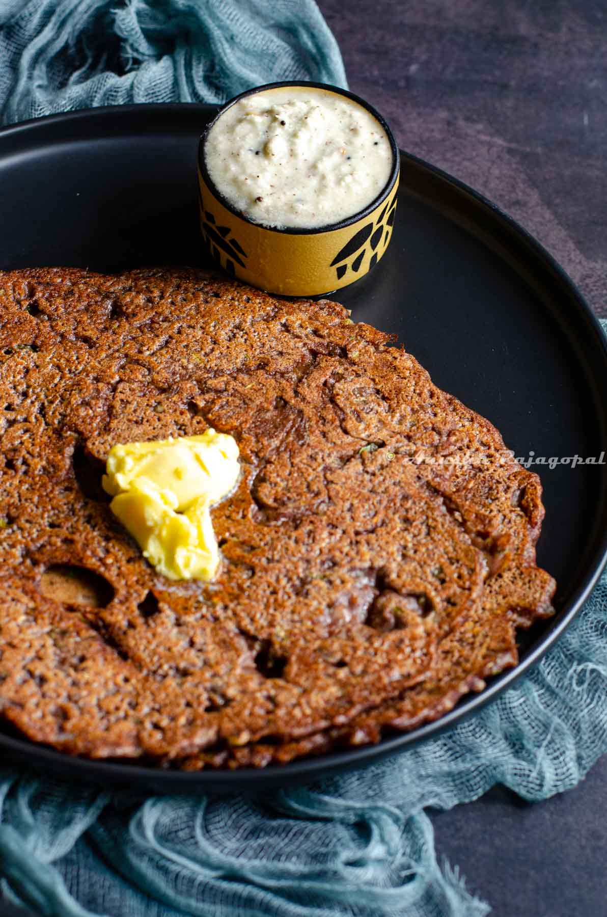 Ragi Roti | Finger Millet Rotti - Tomato Blues